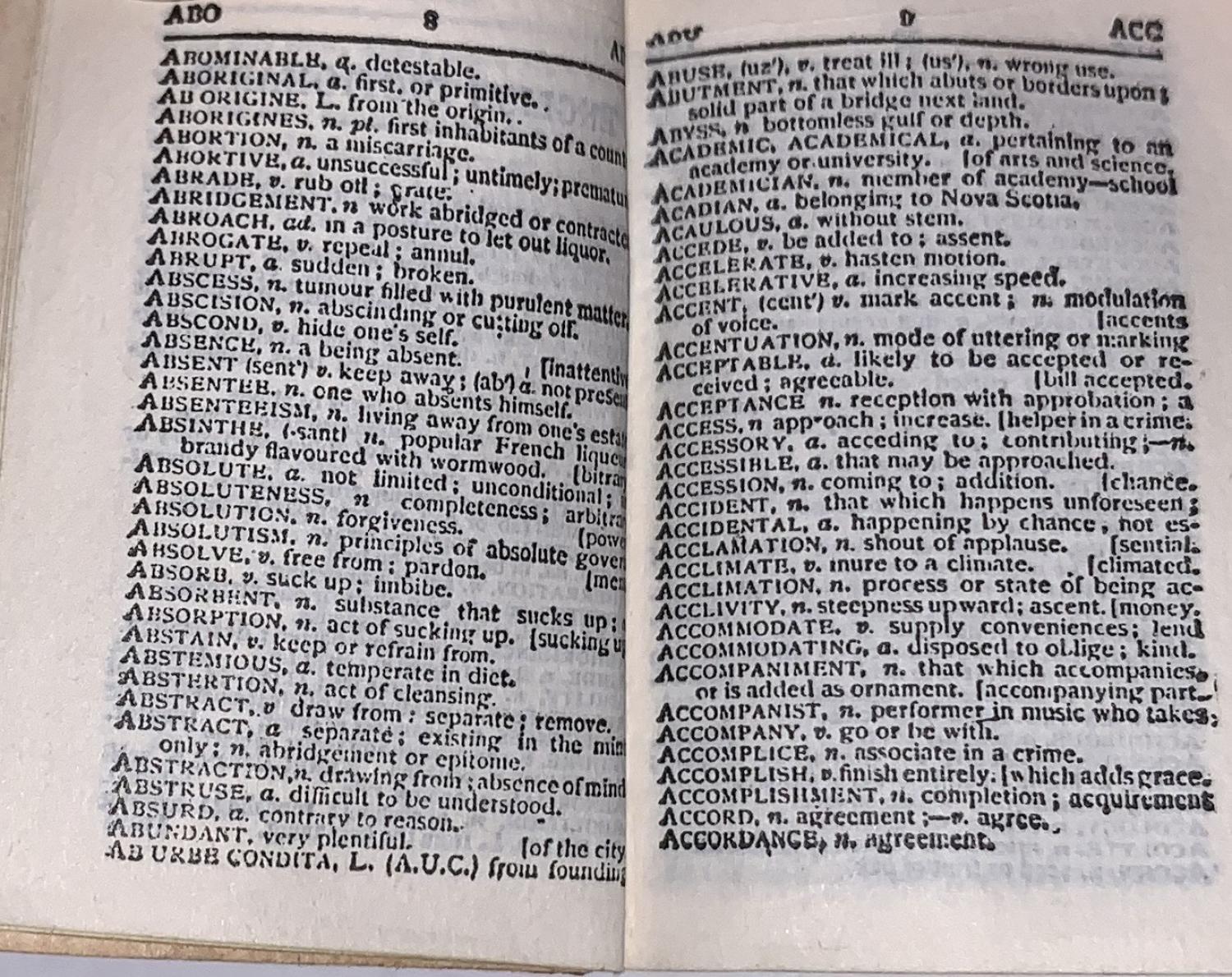 Zantiques.co.uk: Bryce Miniature Dictionary - Smallest English ...