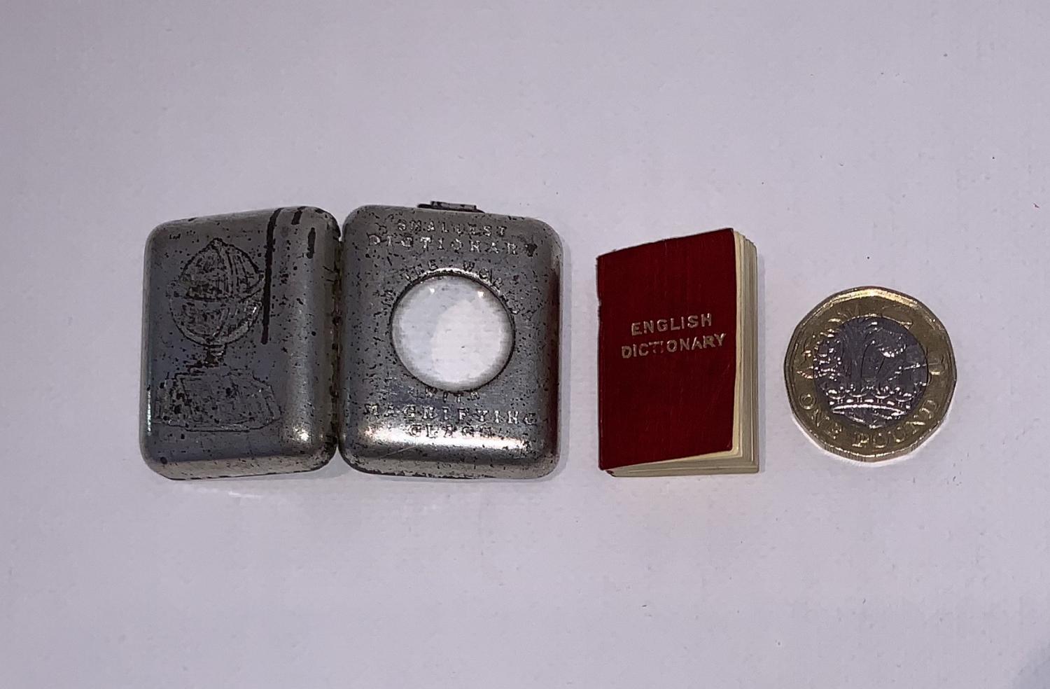 Zantiques.co.uk: Bryce Miniature Dictionary - Smallest English ...