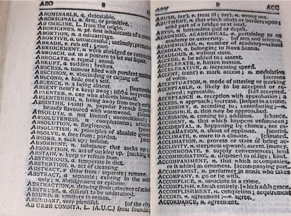 Zantiques.co.uk: Bryce Miniature Dictionary - Smallest English ...