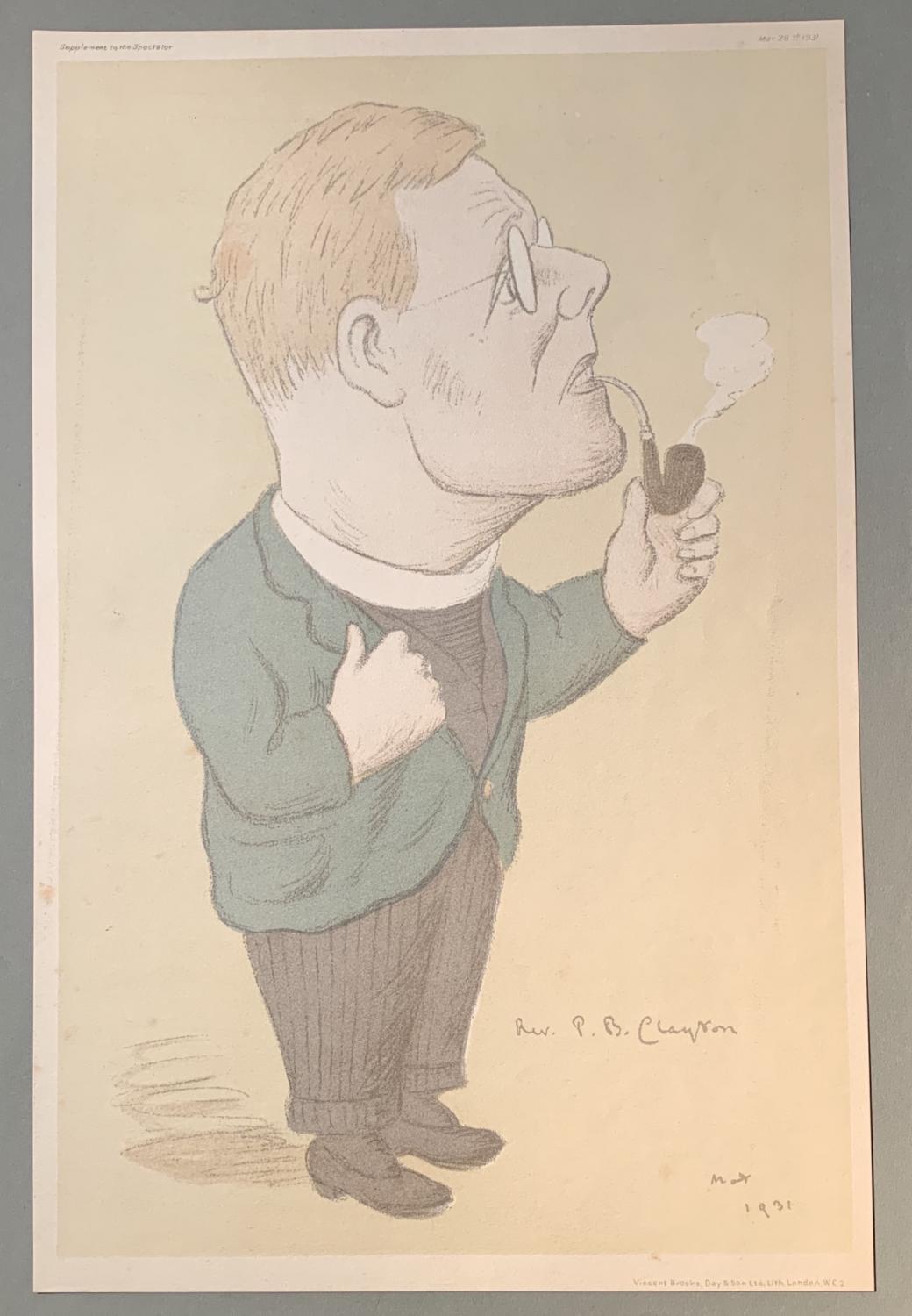 Zantiques.co.uk: Max Beerbohm - 8 Lithographed Caricatures of ...